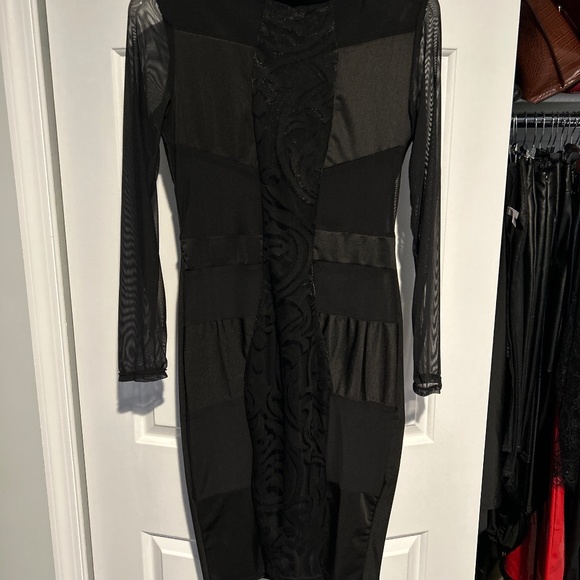 Dresses | Sheer Partial See Through Dress | Poshmark